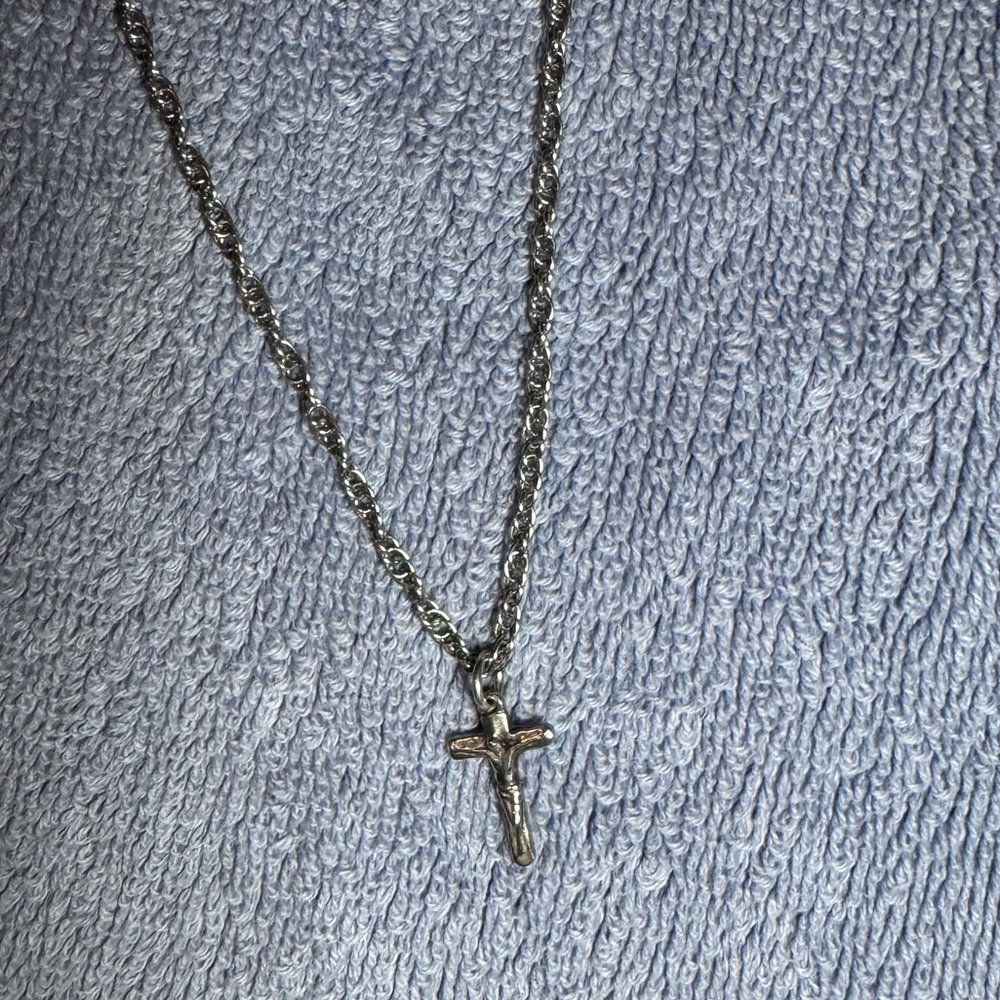 James Avery | Jewelry | Silver Used James Avery Cross Pendant Necklace ...